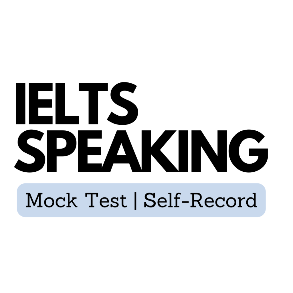 IELTS Speaking Mock Test | Self-Record | SET 1 - Luminara Language