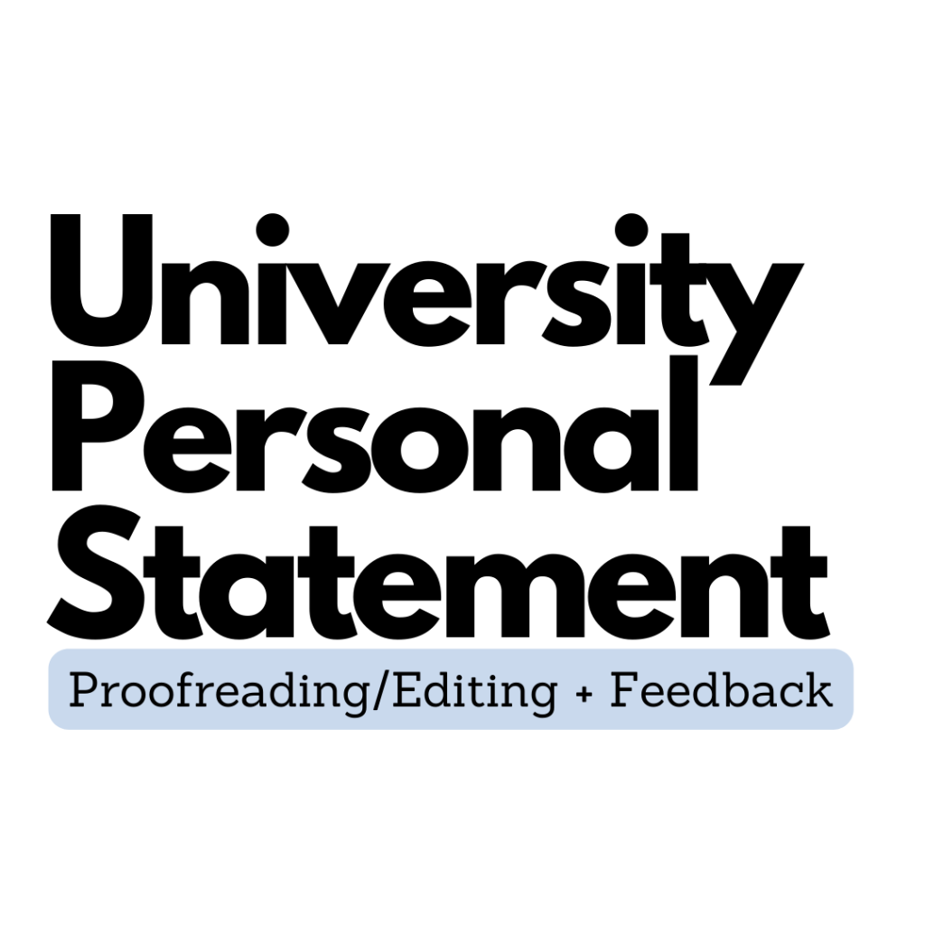 University Personal Statement - Light Proofreading/Editing & Bonus ...